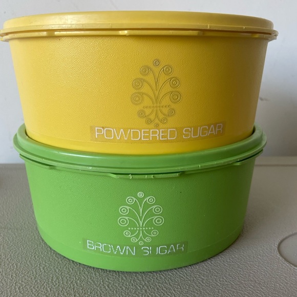 Tupperware | Kitchen | Vintage Tupperware Sugar Canisters | Poshmark